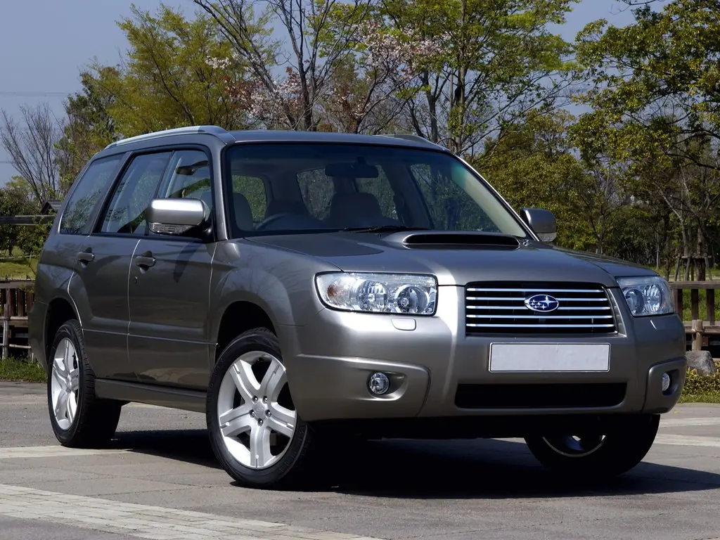 Subaru Forester рестайлинг 2005, 2006, 2007, джип/suv 5 дв., 2 поколение, SG/S11 технические ...