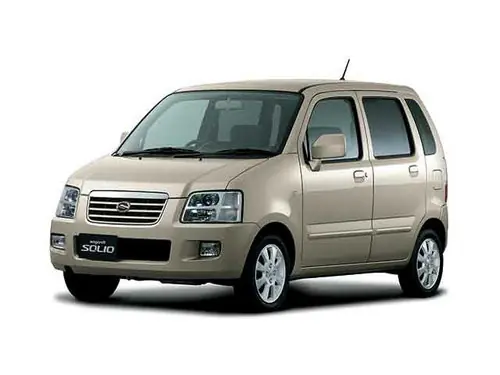 Suzuki Wagon R Solio рестайлинг 2002, 2003, 2004, 2005, хэтчбек 5 дв., 2 поколение технические ...