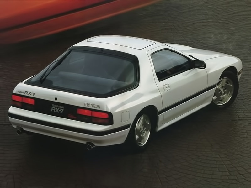 Mazda Savanna RX-7 1985, 1986, 1987, 1988, 1989, купе, 2 поколение, FC3S технические ...