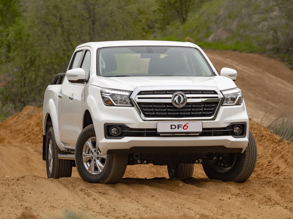 Dongfeng DF6 2022, 2023, 2024, 2025, пикап, 1 поколение технические характеристики и комплектации
