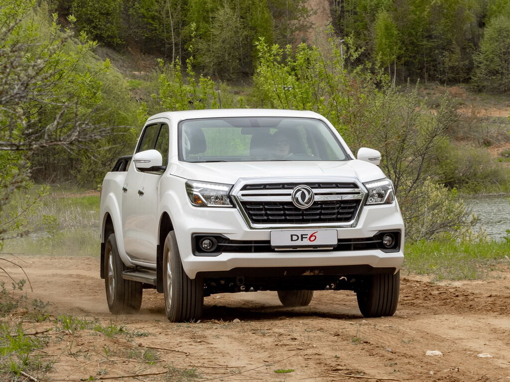 Dongfeng DF6 2022, 2023, 2024, 2025, пикап, 1 поколение технические характеристики и комплектации