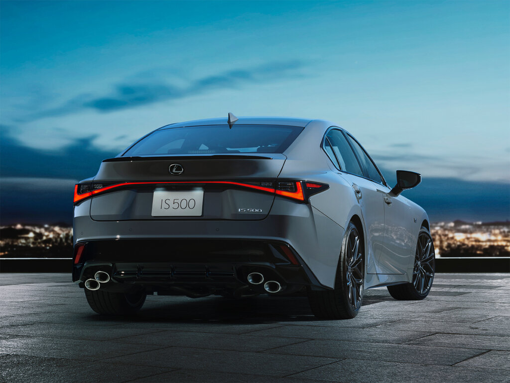 Lexus IS500 2-й рестайлинг 2022, 2023, 2024, 2025, седан, 3 поколение технические характеристики ...