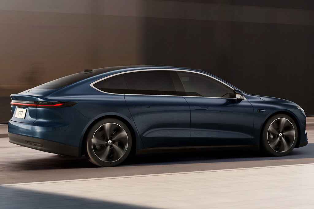 Nio ET7 2021, 2022, 2023, 2024, 2025, седан, 1 поколение технические характеристики и комплектации