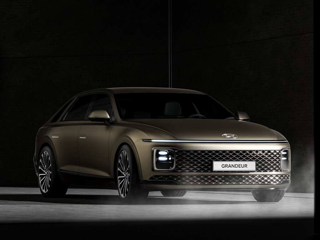 Hyundai Grandeur 2022, 2023, 2024, 2025, седан, 7 поколение, GN7 технические характеристики и ...