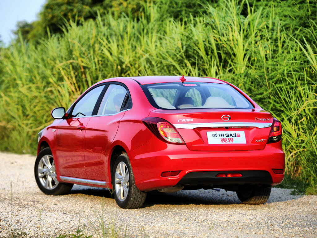 GAC Trumpchi GA3S 2014, 2015, 2016, 2017, 2018, седан, 1 поколение технические характеристики и ...