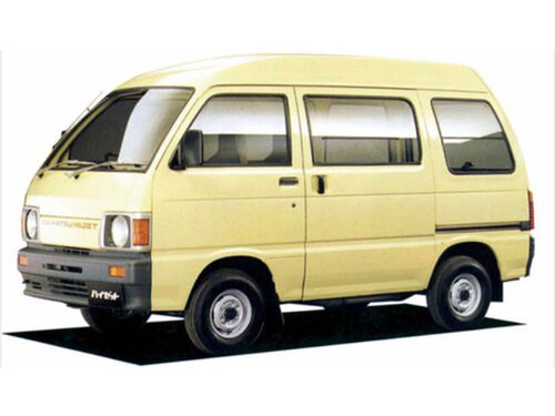 Daihatsu Hijet 1986, 1987, 1988, 1989, 1990, минивэн, 7 поколение, S80/S81 технические ...