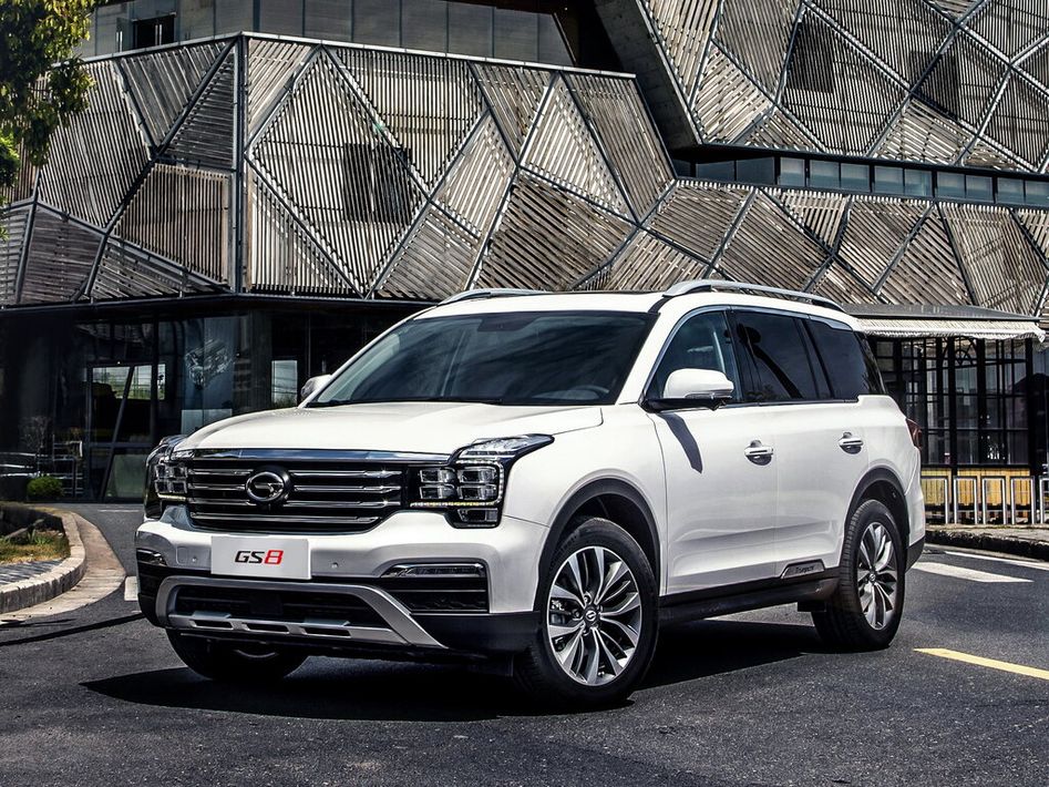 ГАК Трампчи ГС8 технические характеристики. GAC Trumpchi GS8 комплектации и цены фото
