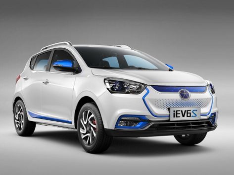 Джак иЕВ6С технические характеристики. JAC iEV6S комплектации и цены фото