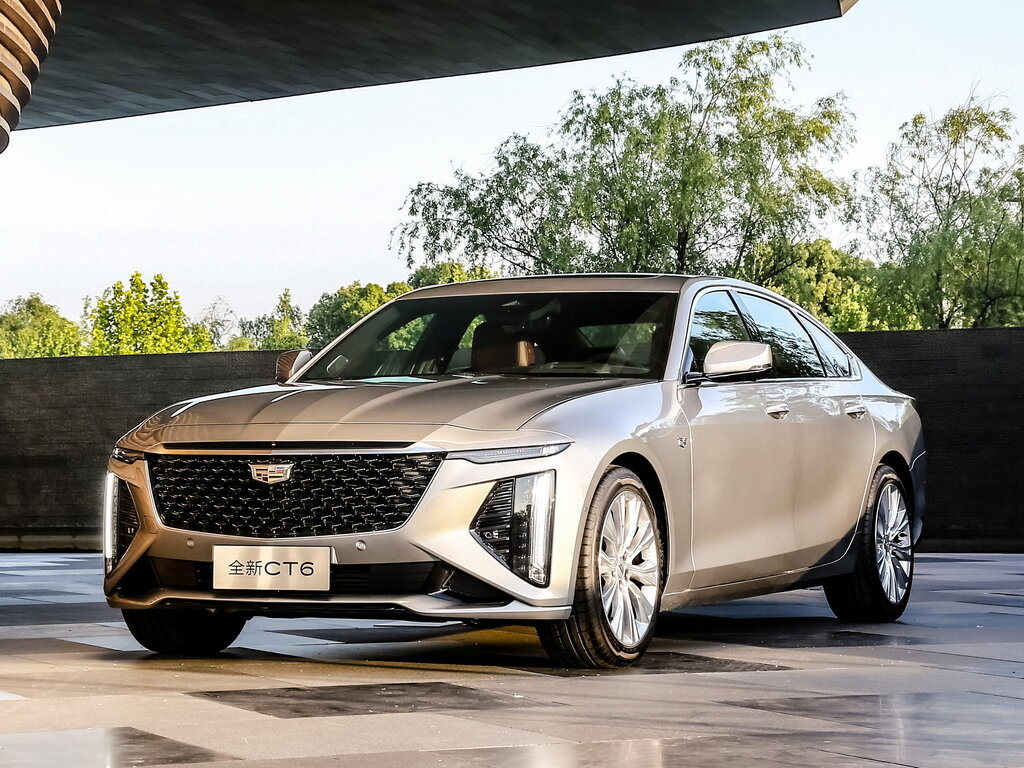 Cadillac CT6 2022, 2023, седан, 2 поколение технические характеристики и комплектации