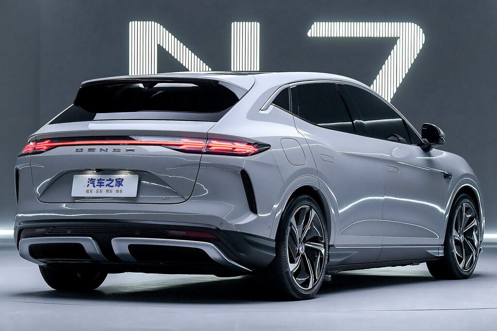 Denza N7 2023, 2024, джип/suv 5 дв., 1 поколение технические характеристики и комплектации