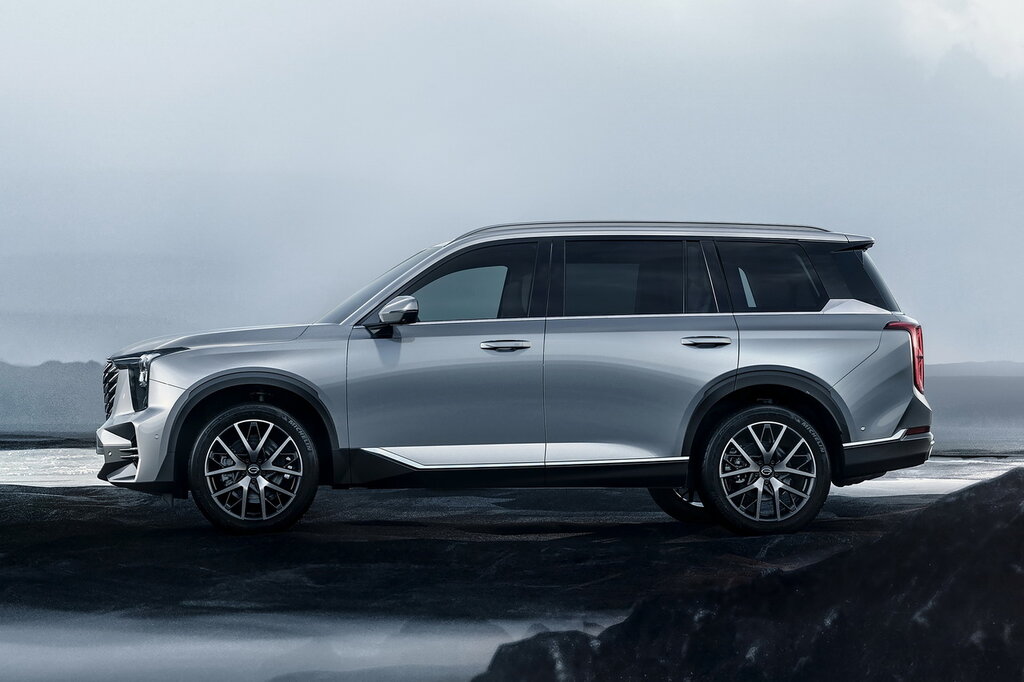 GAC GS8 2023, 2024, 2025, джип/suv 5 дв., 2 поколение технические характеристики и комплектации