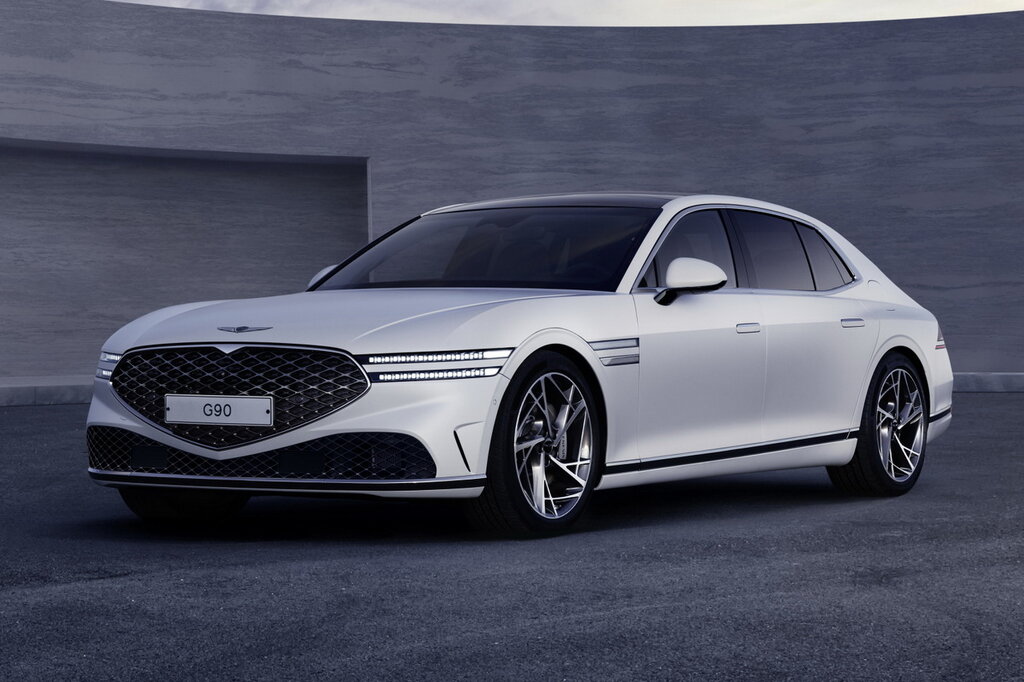 Genesis G90 2021, 2022, 2023, 2024, 2025, седан, 2 поколение, RS4 технические характеристики и ...