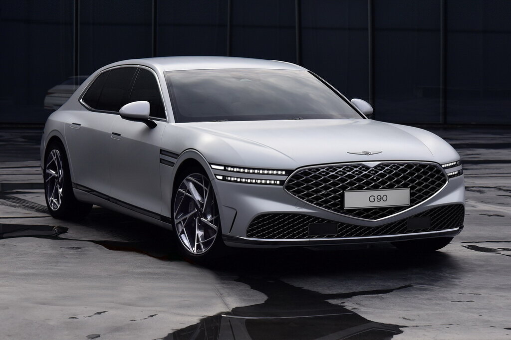 Genesis G90 2021, 2022, 2023, 2024, 2025, седан, 2 поколение, RS4 технические характеристики и ...