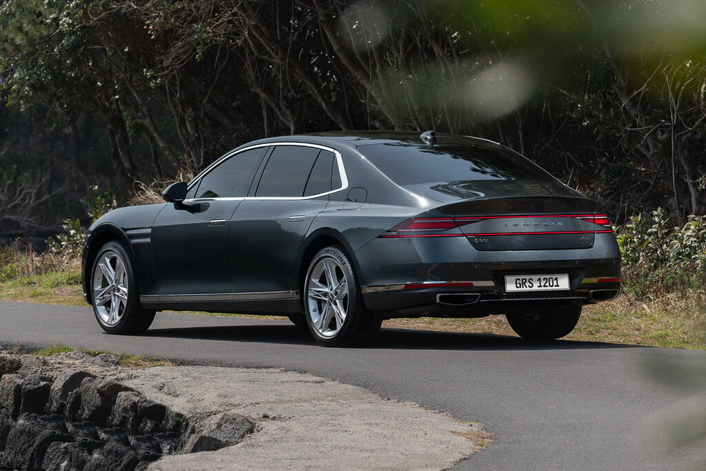 Genesis G90 2021, 2022, 2023, 2024, 2025, седан, 2 поколение, RS4 технические характеристики и ...