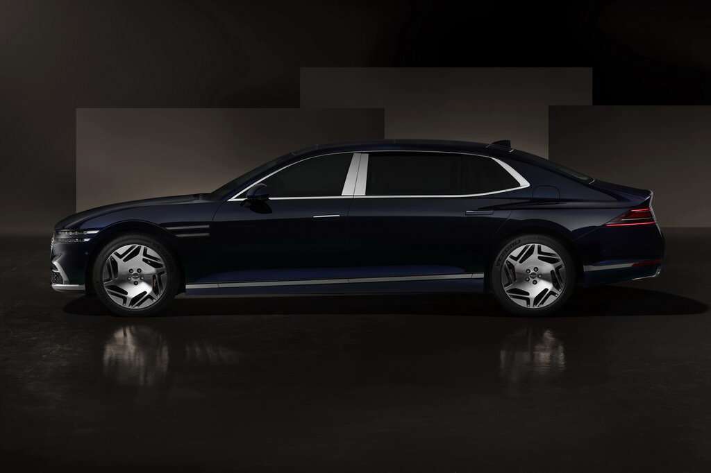 Genesis G90 2021, 2022, 2023, 2024, 2025, седан, 2 поколение, RS4 технические характеристики и ...