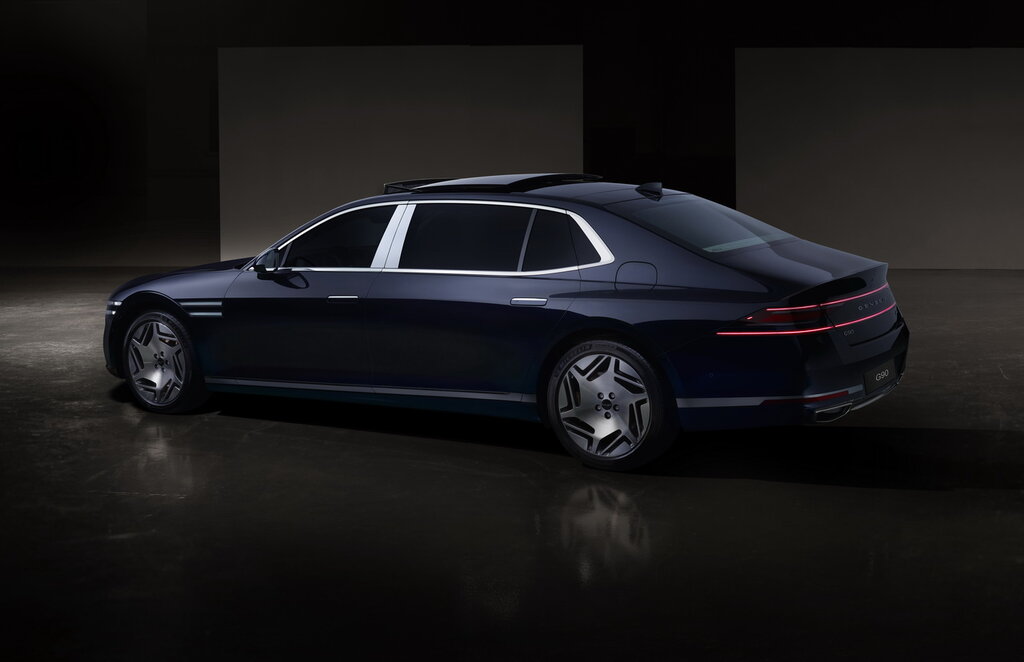 Genesis G90 2021, 2022, 2023, 2024, 2025, седан, 2 поколение, RS4 технические характеристики и ...