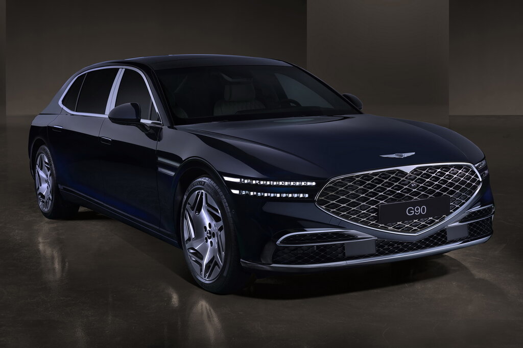 Genesis G90 2021, 2022, 2023, 2024, 2025, седан, 2 поколение, RS4 технические характеристики и ...