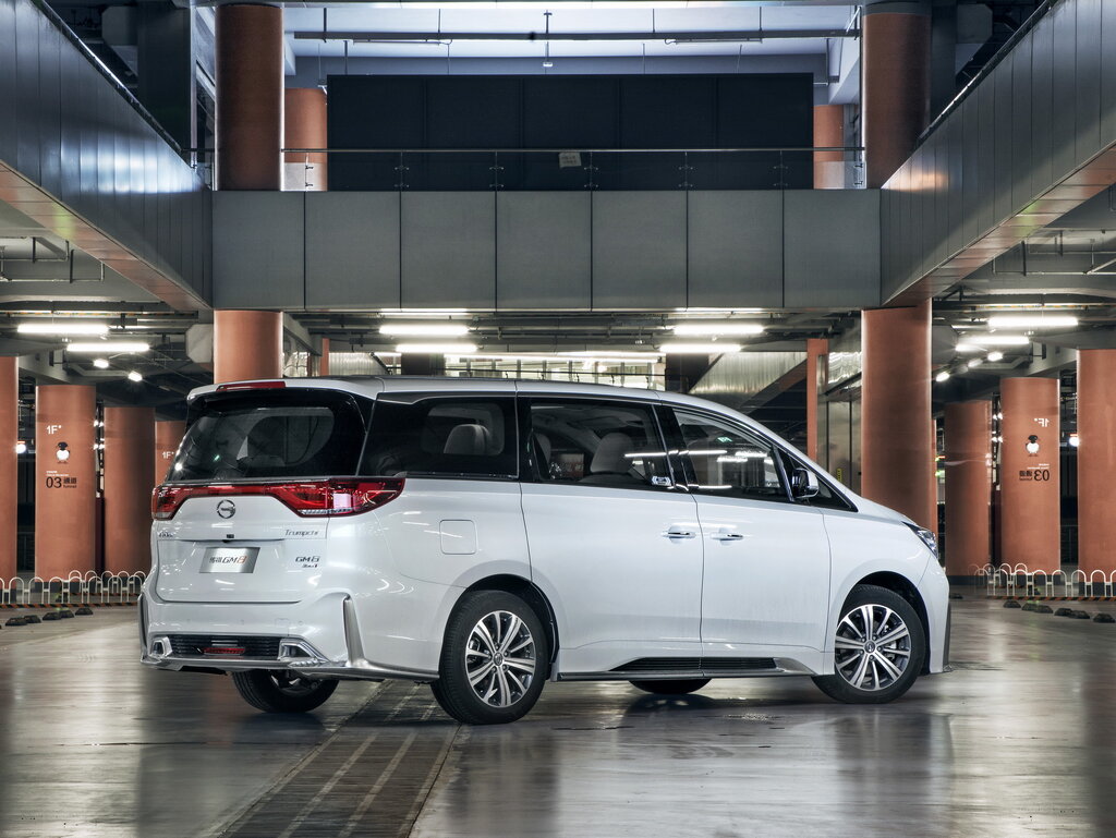 GAC Trumpchi GM8 2017, 2018, 2019, 2020, 2021, минивэн, 1 поколение технические характеристики и ...