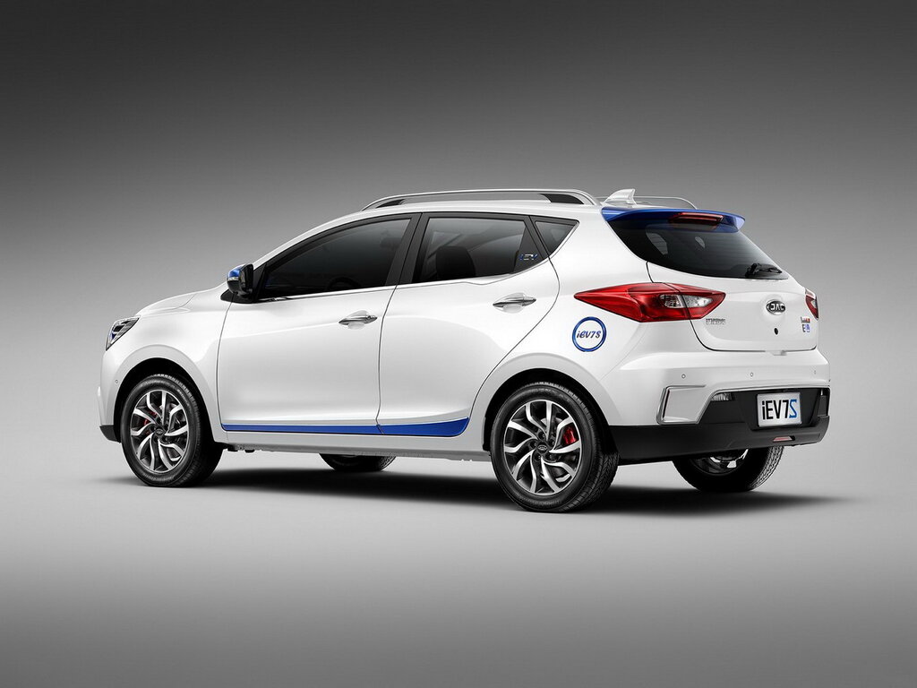 JAC iEV7S 2017, 2018, 2019, 2020, 2021, хэтчбек 5 дв., 1 поколение технические характеристики и ...