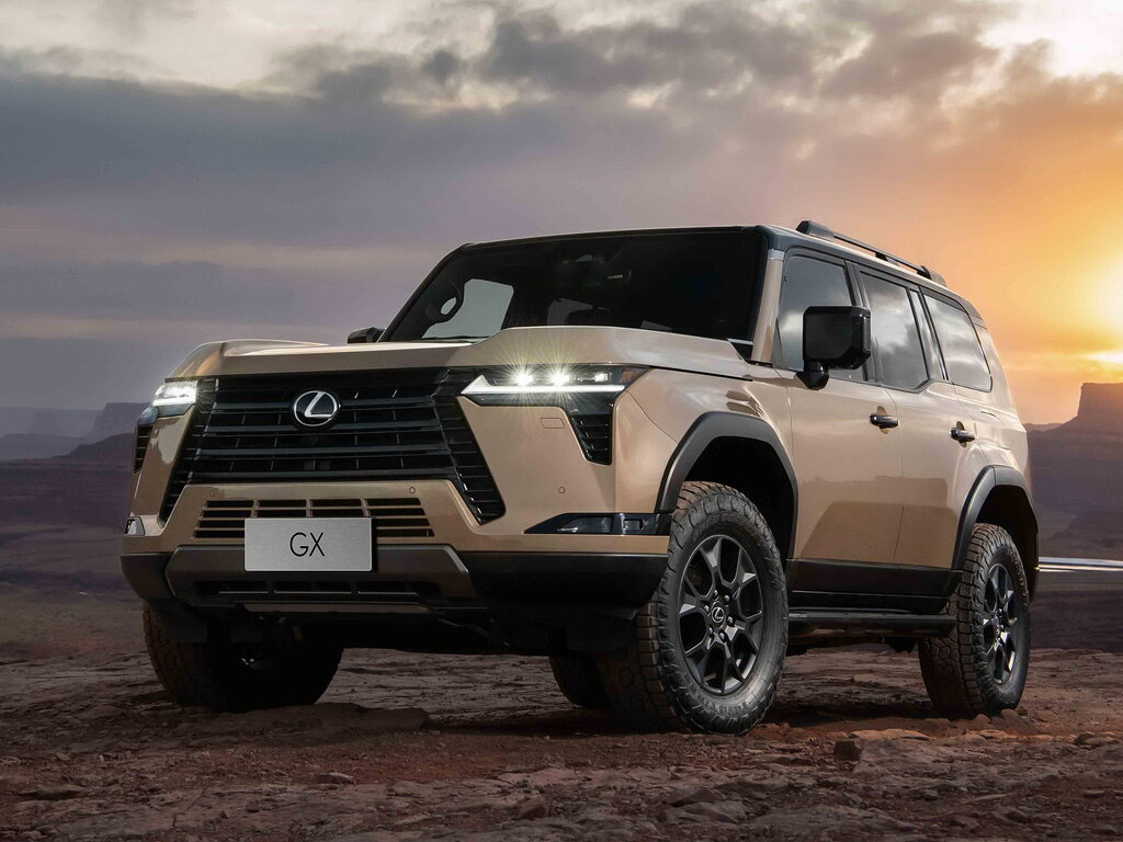 Lexus GX550h 2023, 2024, джип/suv 5 дв., 1 поколение, J250 технические характеристики и комплектации