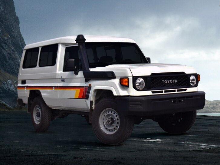 Toyota Land Cruiser 4-й рестайлинг 2023, 2024, 2025, джип/suv 3 дв., 8 поколение, J70 ...