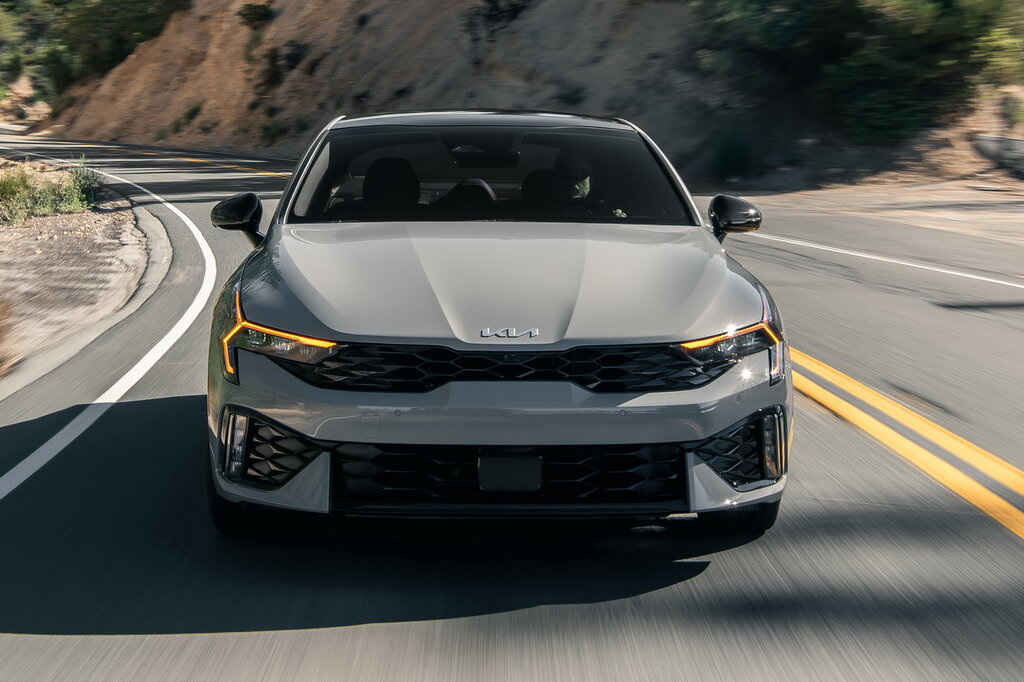 Kia K5 рестайлинг 2023, 2024, 2025, седан, 3 поколение, DL3 технические характеристики и ...