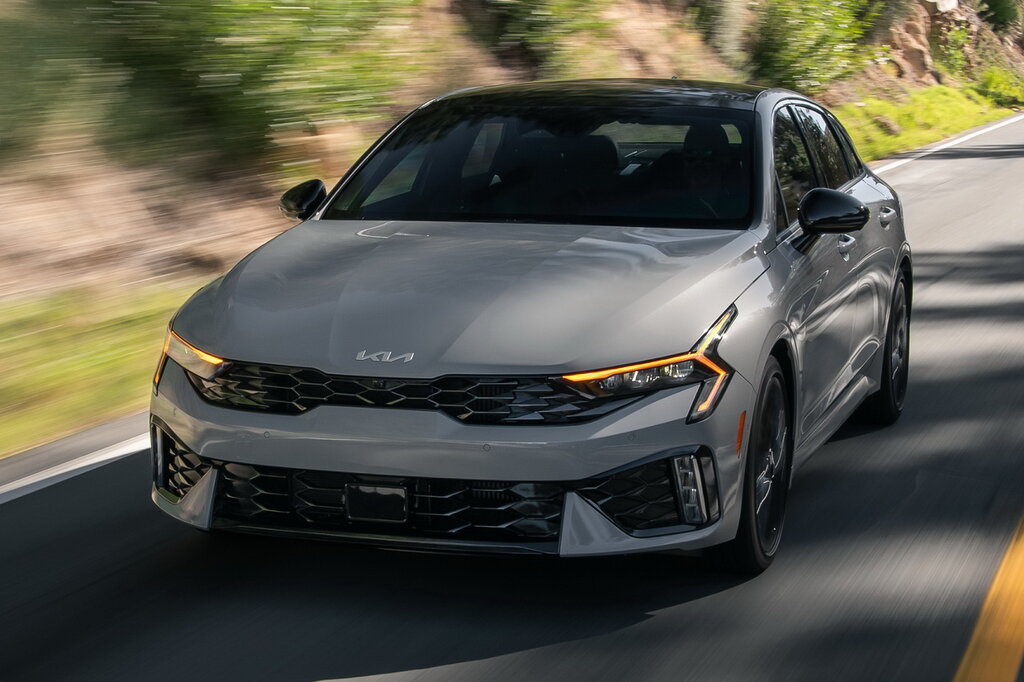 Kia K5 рестайлинг 2023, 2024, 2025, седан, 3 поколение, DL3 технические характеристики и ...