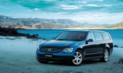 Nissan Stagea 2001, 2002, 2003, 2004, универсал, 2 поколение, M35 ...