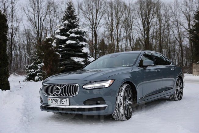 Volvo S90 2022 г. в Берёзе, VOLVО S90 B6 МILD Гибpид, Беларусь, серебристый, АКПП, 2 литра, 6.5 ...